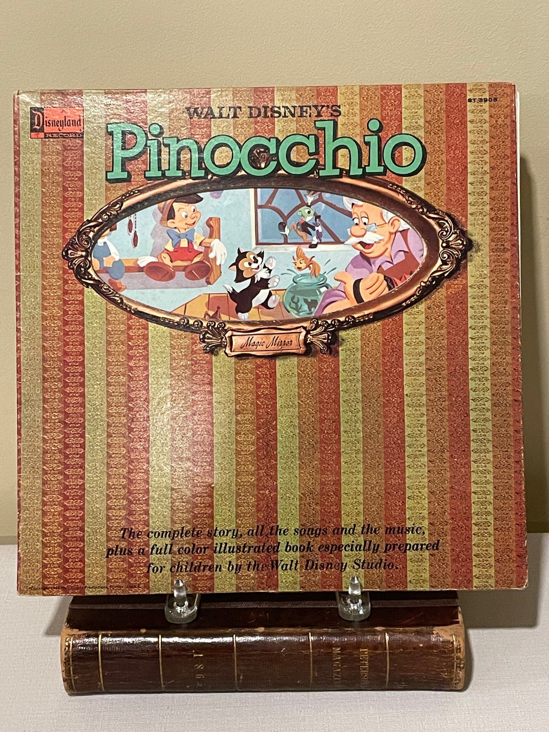 1962 Walt Disney's Pinocchio Record Album With Story Book - Etsy