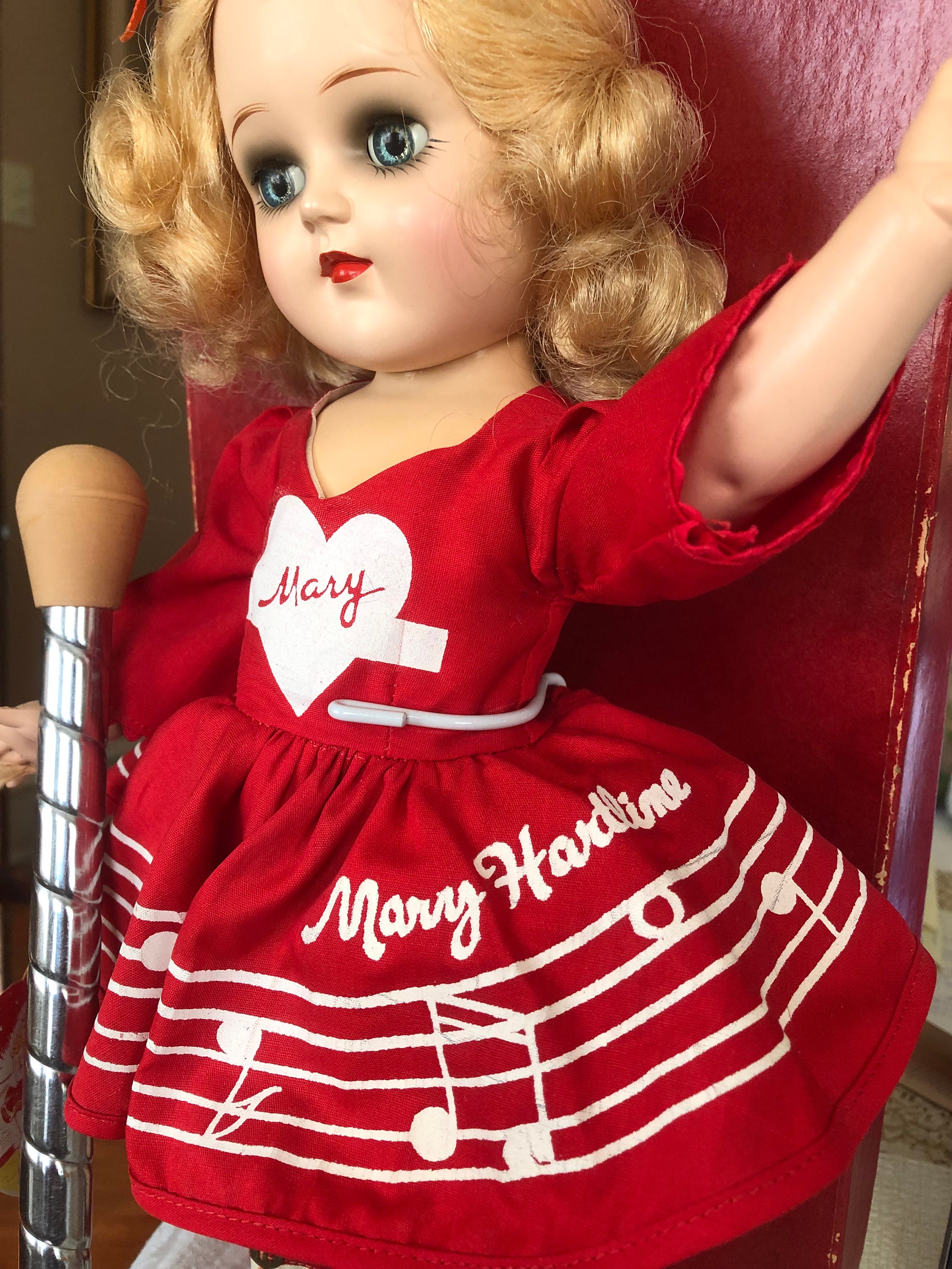 Original 1949 Mary Hartline Majorette Doll - Etsy