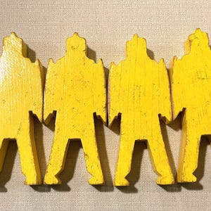 Vintage Bill Ding Building Block Stacking Clowns, 1950s Toys. Set of 14 ...