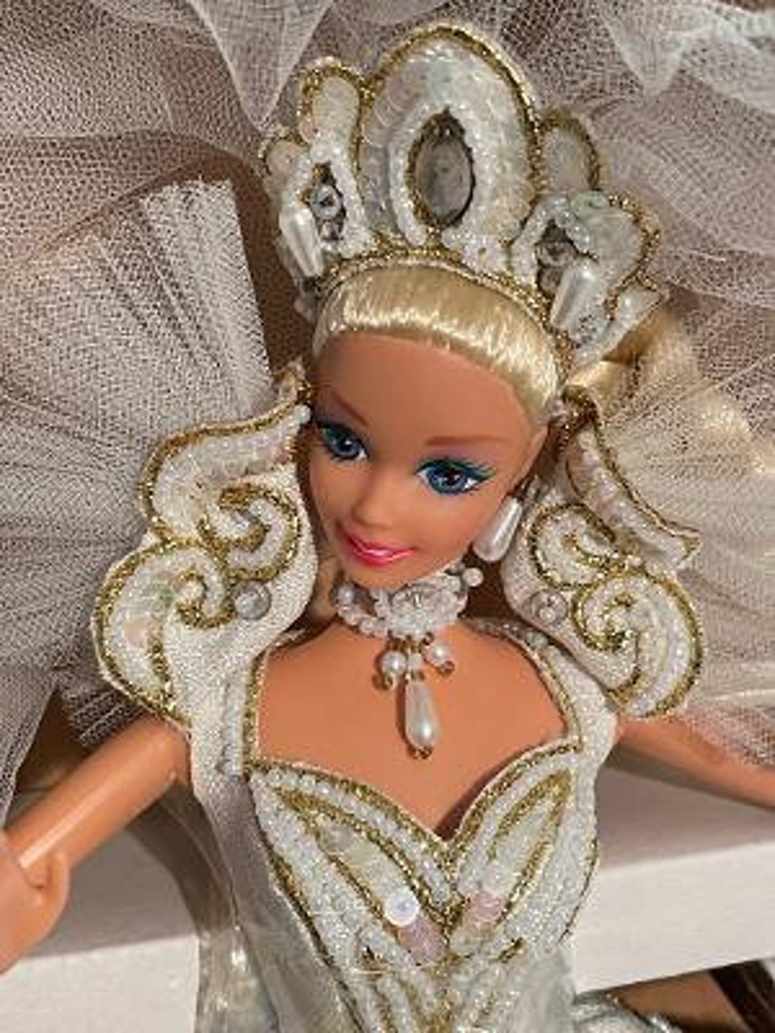 Empress Bride Barbie, Fifth in a Series of Exclusive Barbie Dolls by ...