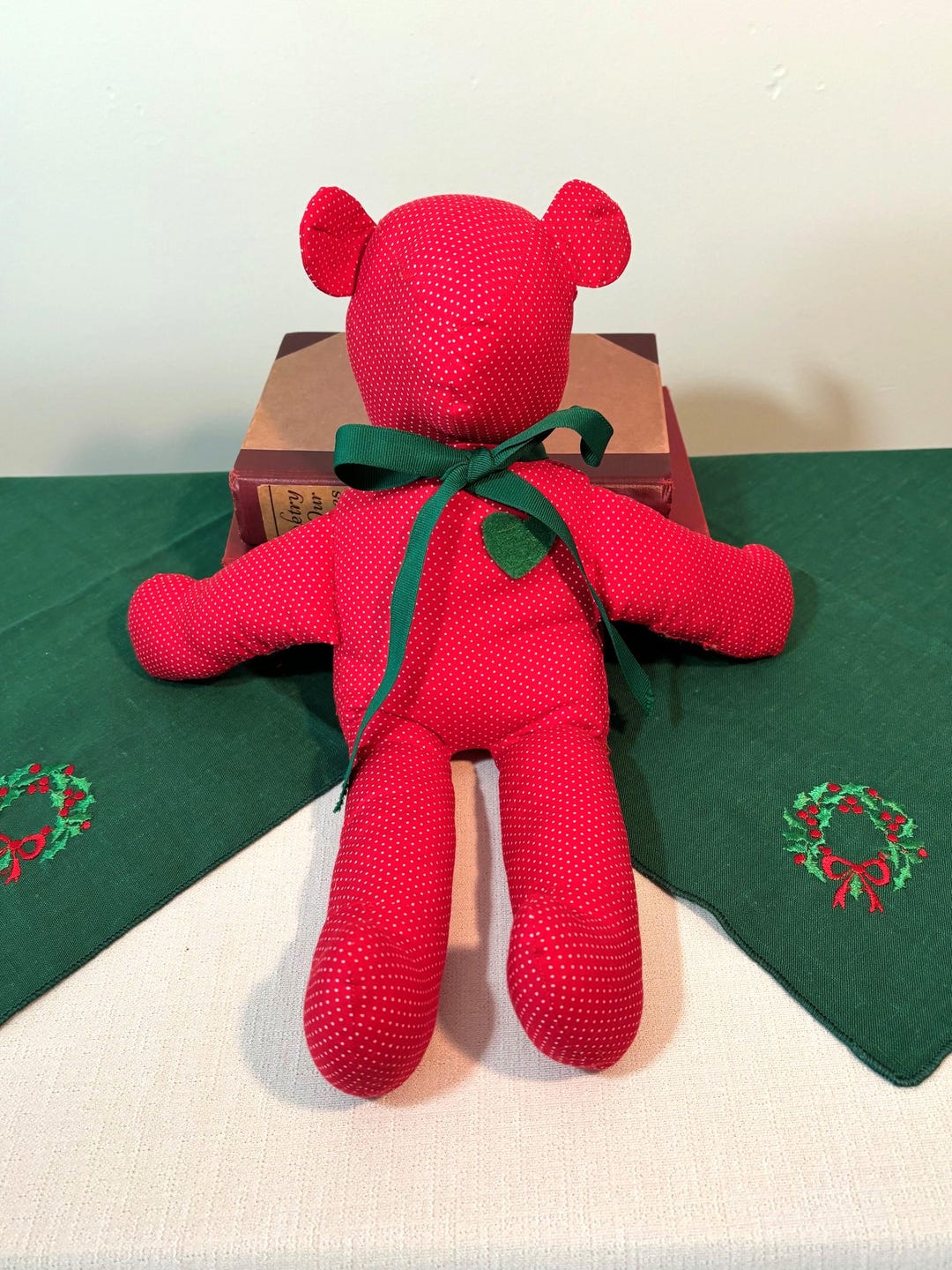 Handmade 15 Inch Stuffed Cloth Teddy Bear - Etsy