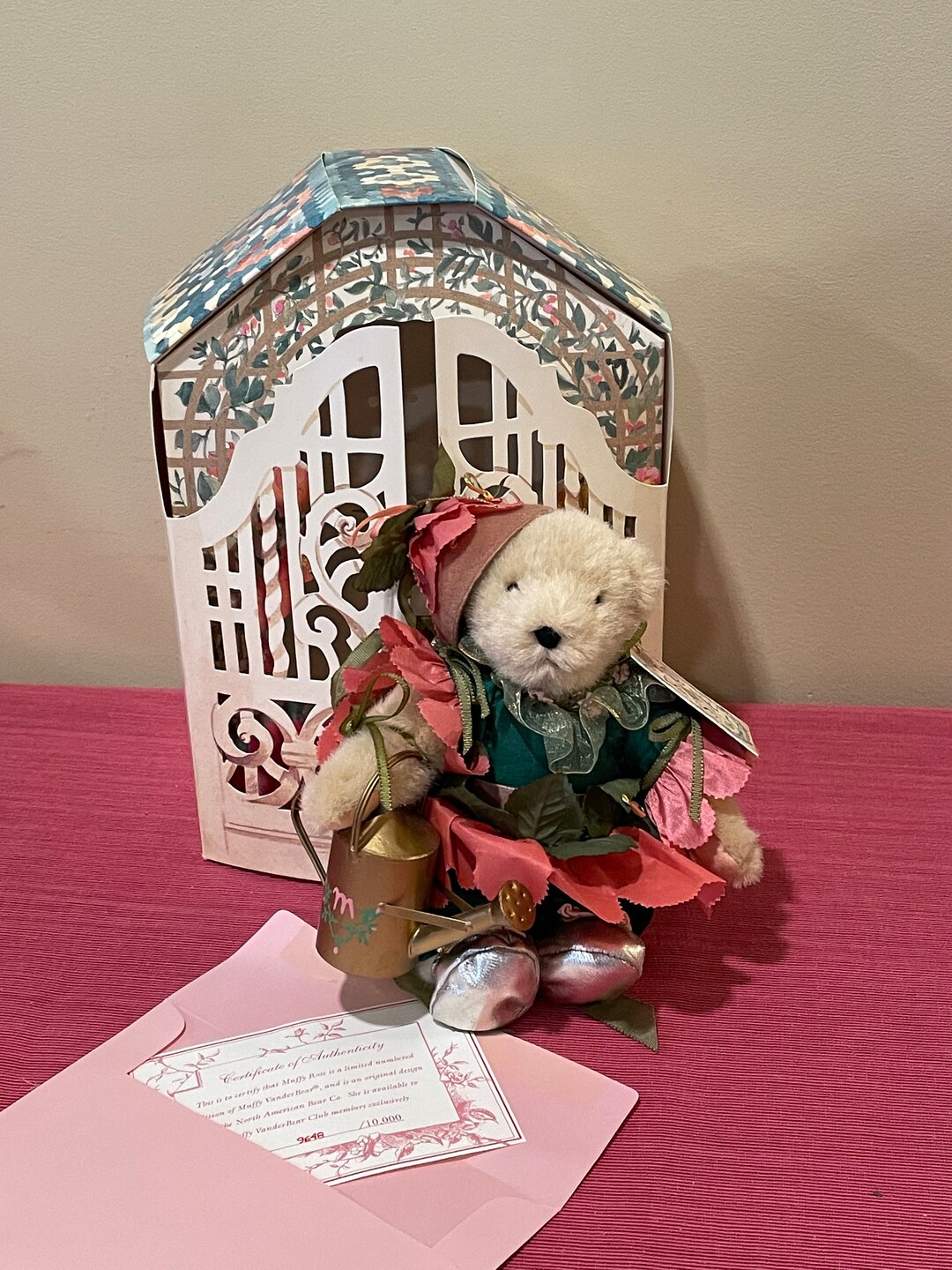 Muffy Vanderbear Rose 2nd Club Edition Limited Edition in Original Box ...