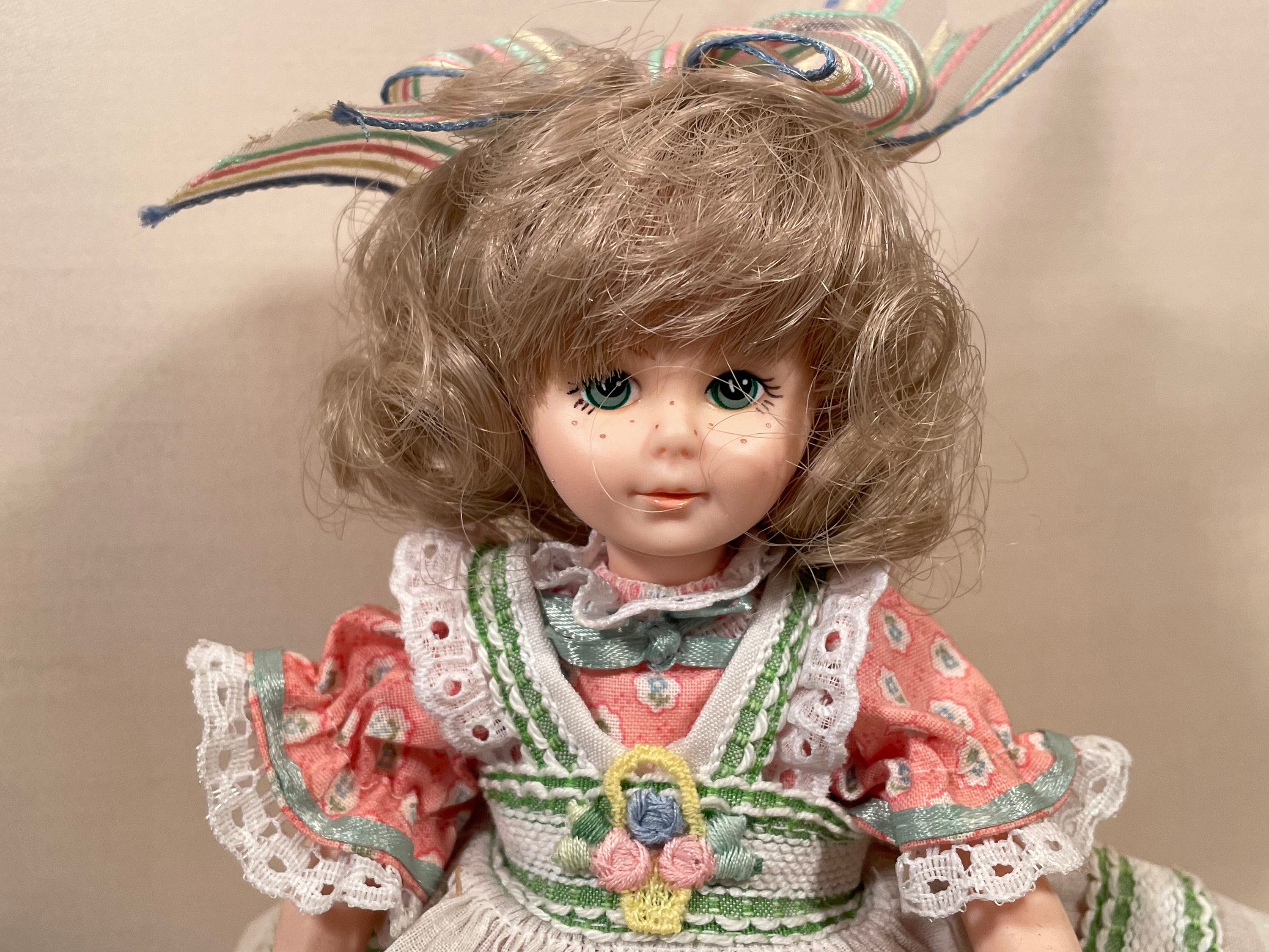 Beautiful 8 Inch Easter Doll With Egg by Robin Woods Doll - Etsy