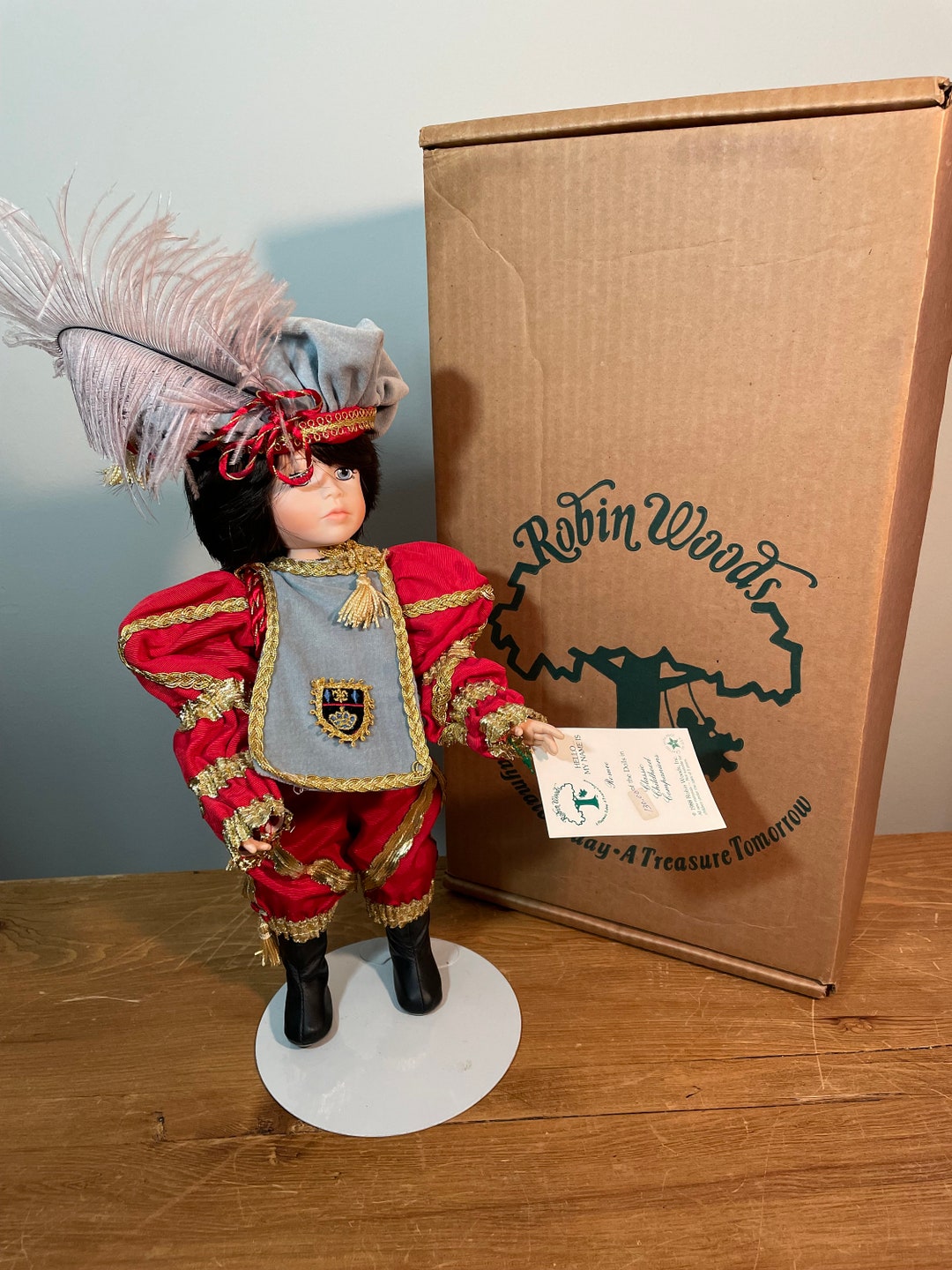 Romeo of Romeo and Juliet, A Robin Woods Doll - Etsy