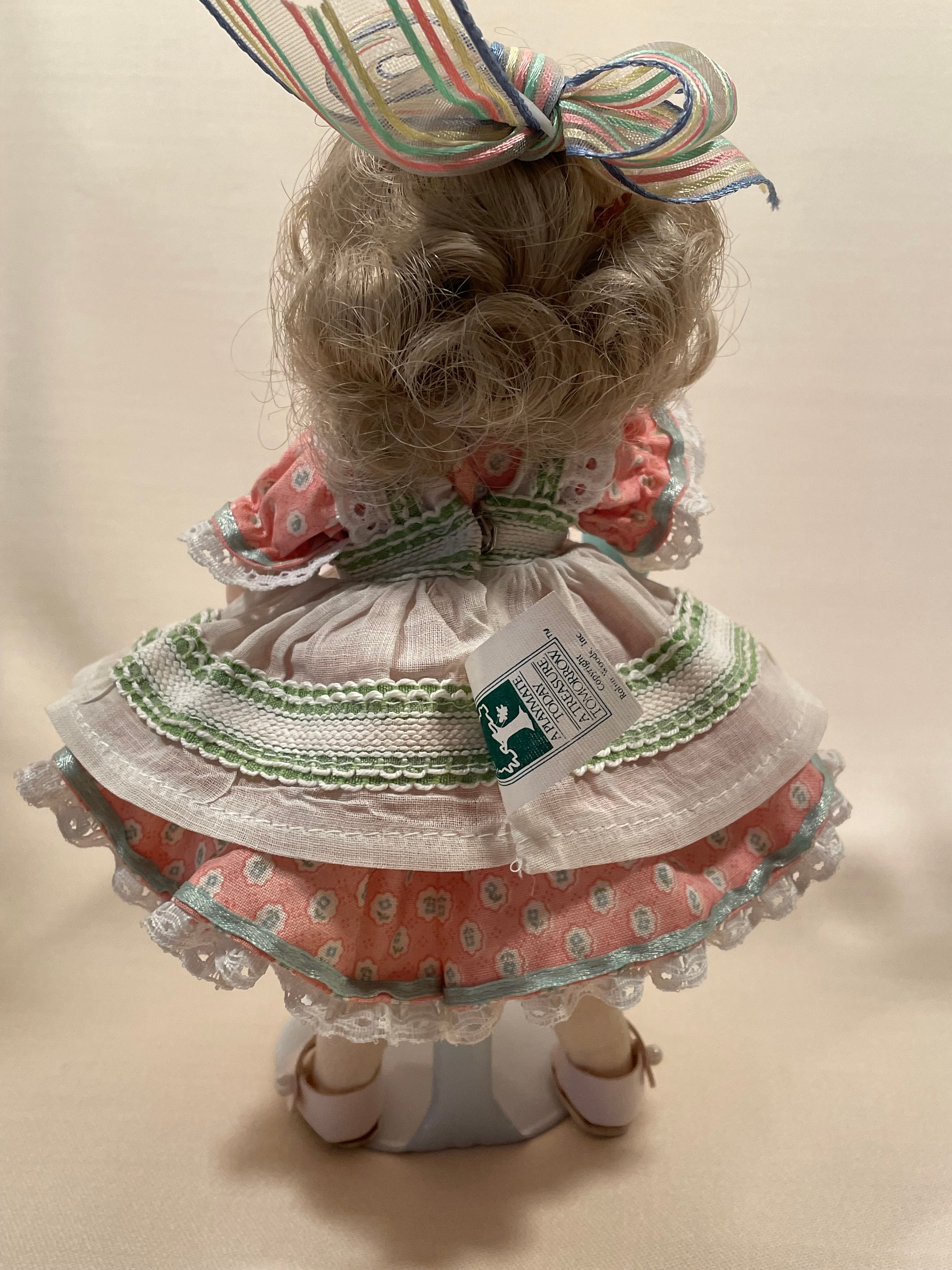 Beautiful 8 Inch Easter Doll With Egg by Robin Woods Doll - Etsy