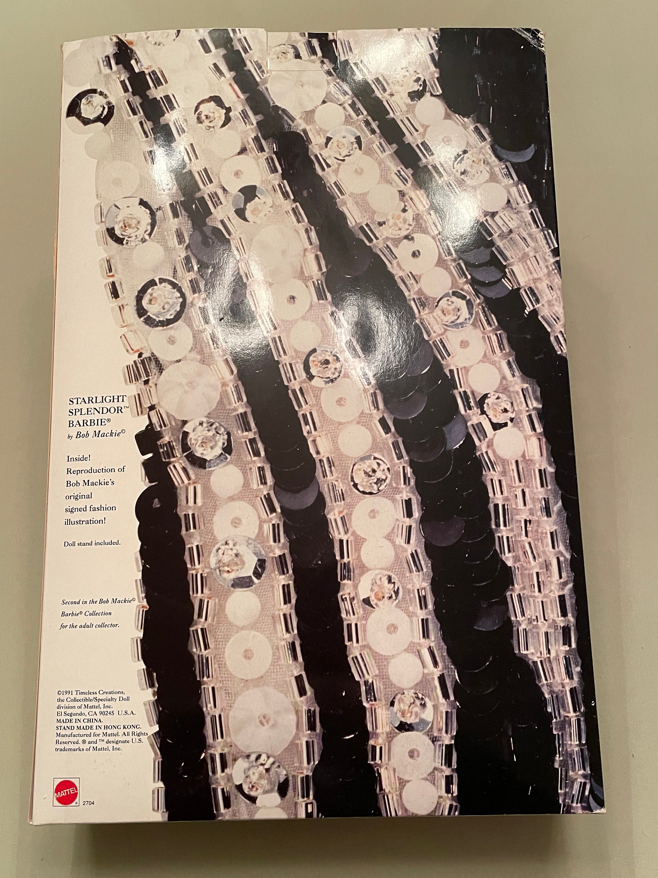 Starlight Splendor Barbie, Created by Bob Mackie, 2nd in the Collector ...