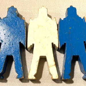 Vintage Bill Ding Building Block Stacking Clowns, 1950s Toys. Set of 14 ...