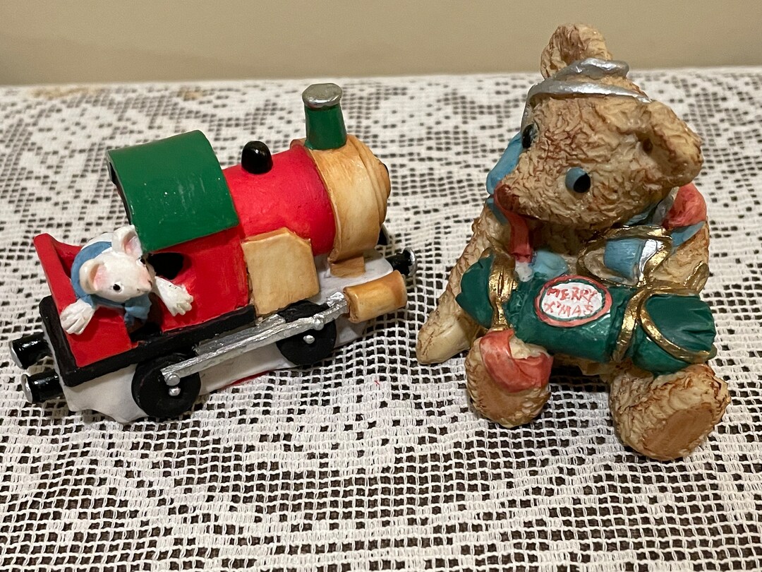 Pennywhistle Lane Miniature Figurines Popsey Bear and Pennywhistle ...