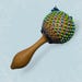 Handmade African Gourd Shaker - Shekere Maraca Percussion Instrument ...