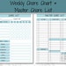 Printable Chore Chart, Kids Chore Chart, Master Chore List, Digital ...
