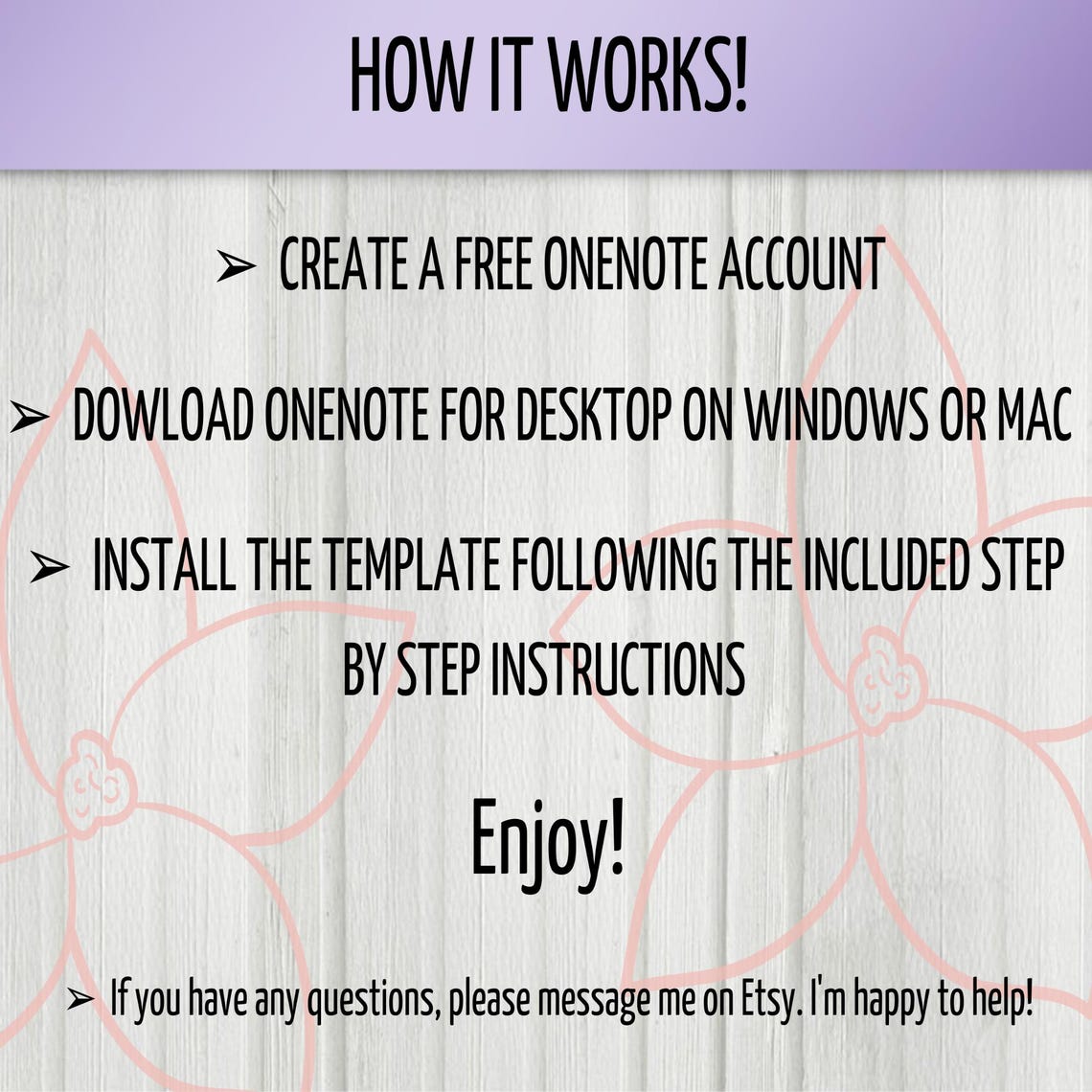 Digital Recipe Book, Onenote Recipe Book Template, 100% Editable ...