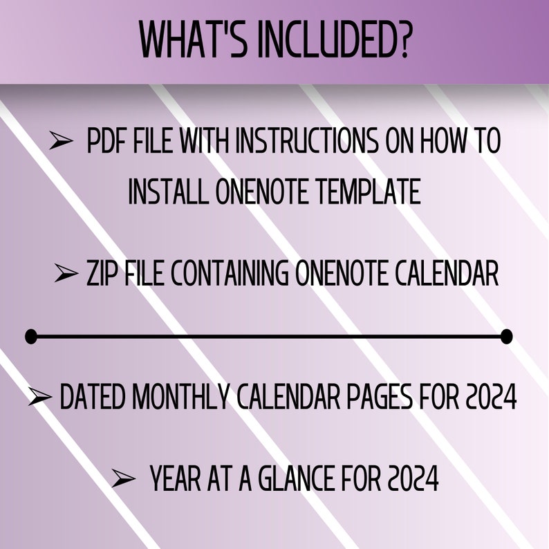 2024 Editable Onenote Calendar, Monday Start, Dated Digital Calendar ...