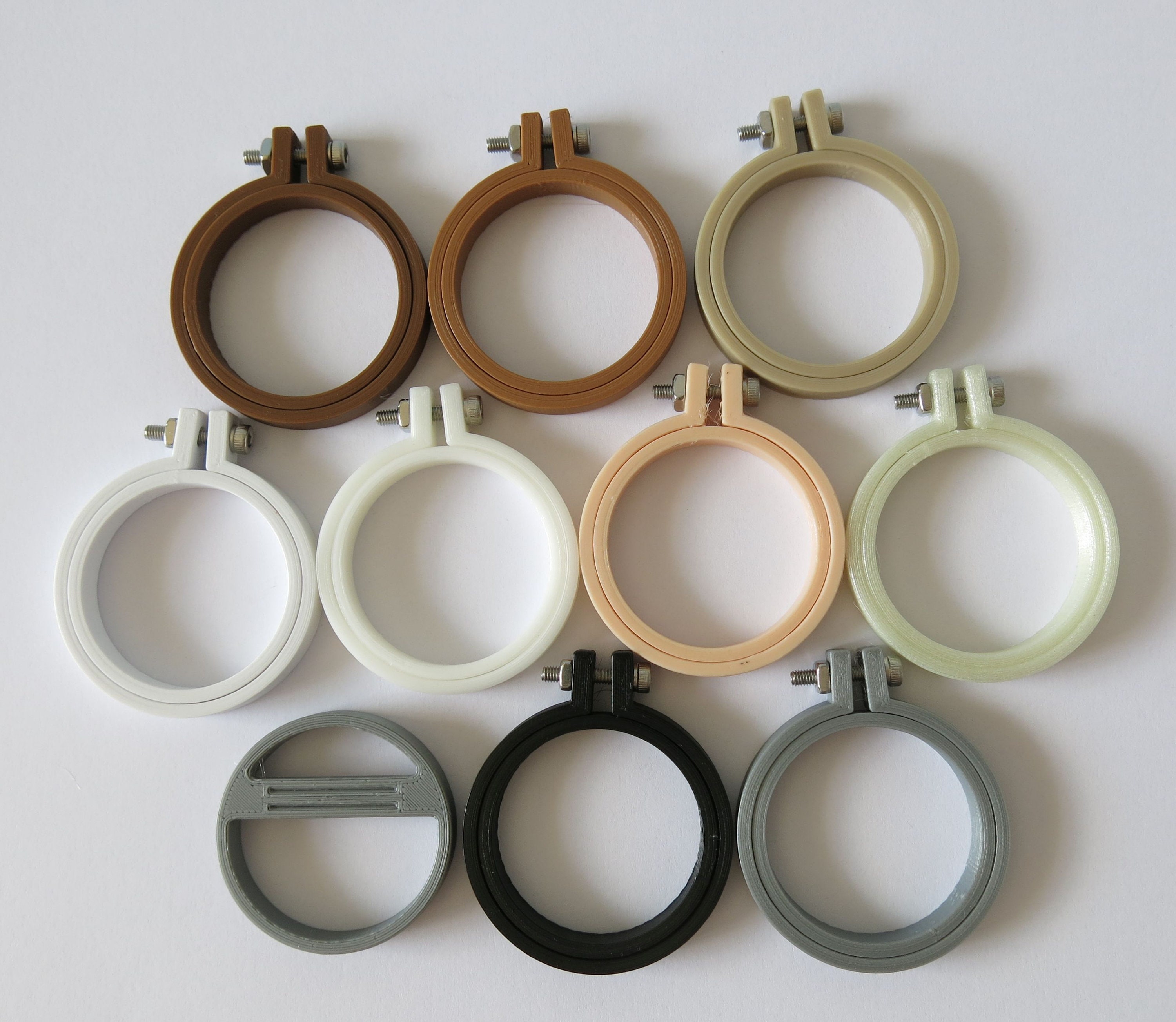 Mini Embroidery Hoop 40mm, Sampler Pack 23 Hoops - Etsy