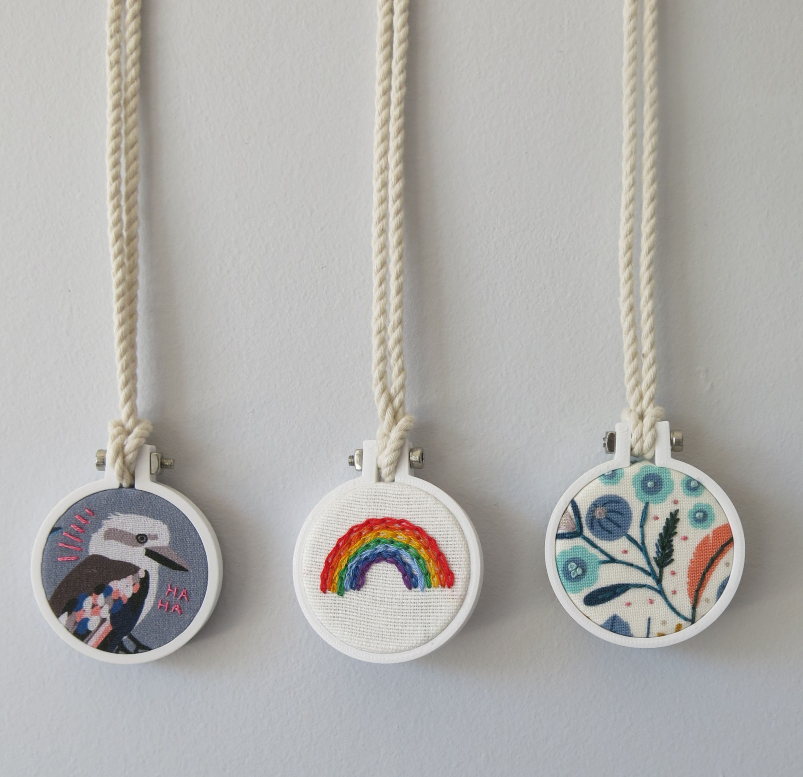 Mini Embroidery Hoop 40mm Christmas MIX 3D Printed - Etsy