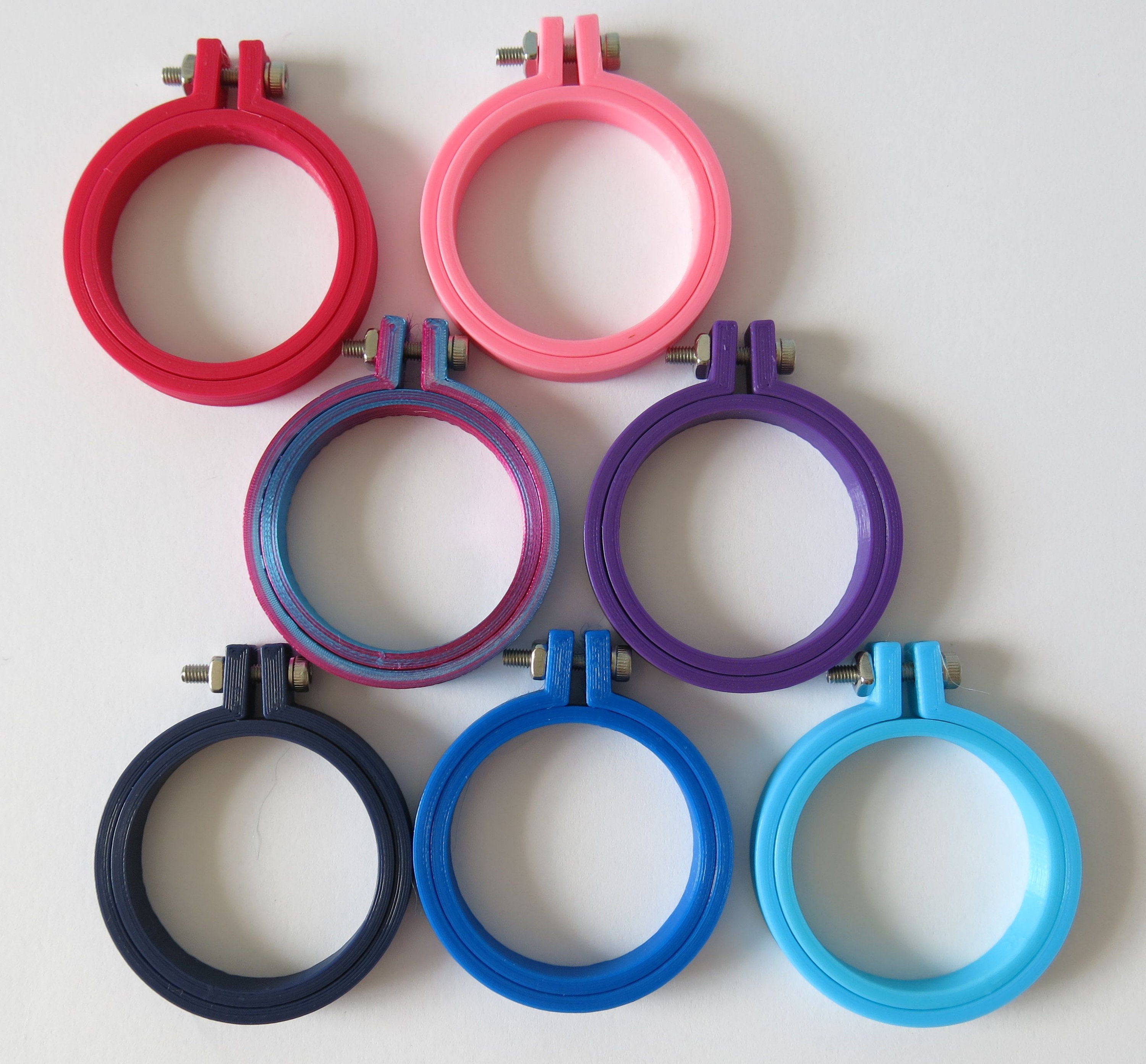Mini Embroidery Hoop 40mm, Sampler Pack 23 Hoops - Etsy