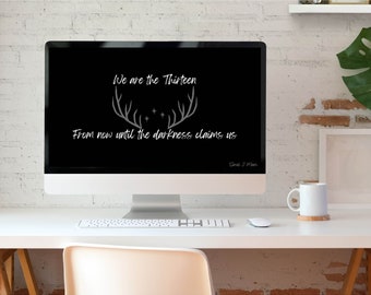 TOG Desktop Wallpaper Bundle PACK 1 | Minimal Design | Instant Digital ...