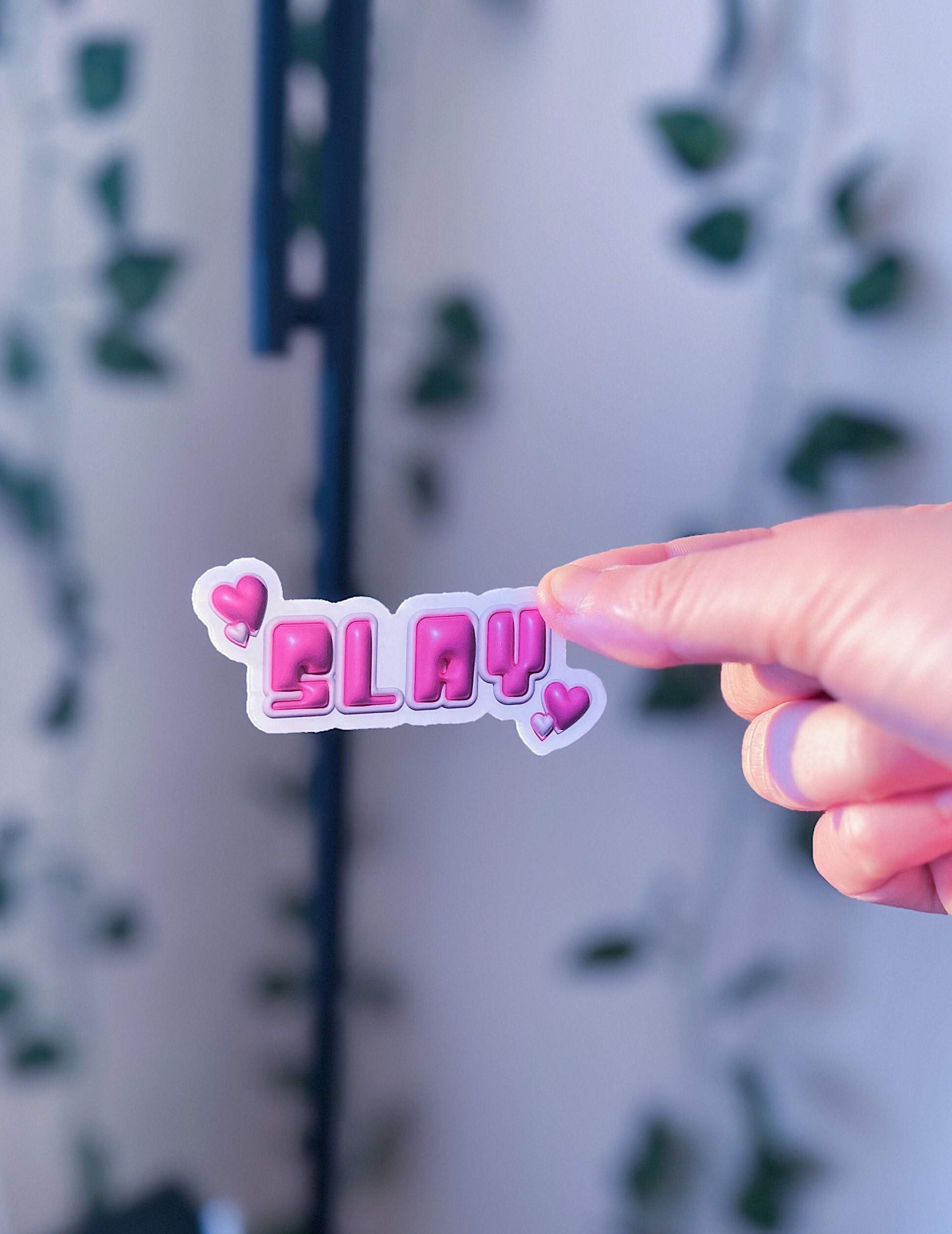 Slay Sticker | Y2K Aesthetic Stickers | Y2K Sticker | Girly Stickers ...