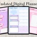Girly Daily Planner | Weekly Planner | Monthly Planner | Minimal Life ...
