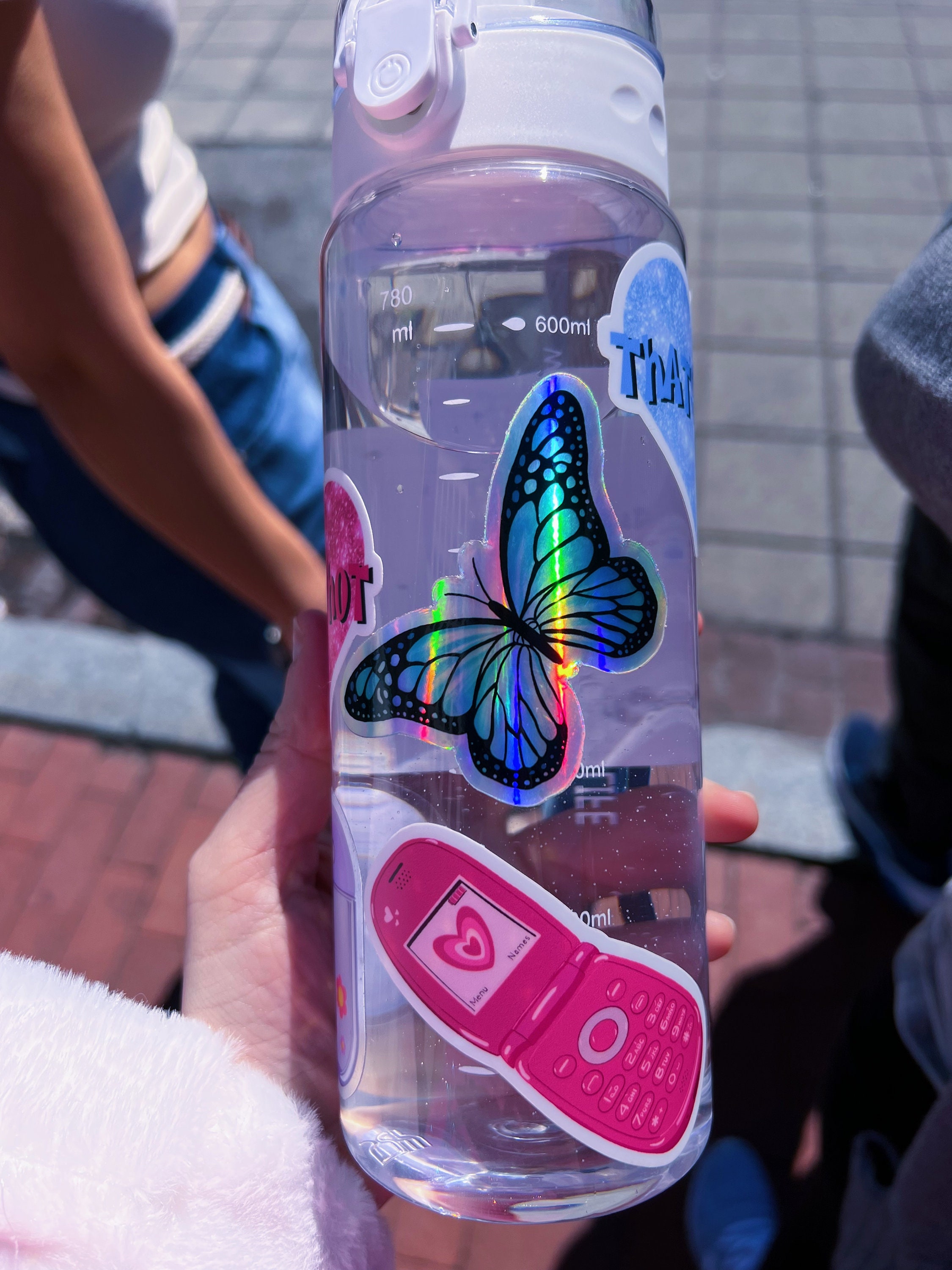 Y2K Pink Flip Phone Sticker | Y2K Aesthetic Stickers | Y2K Sticker ...