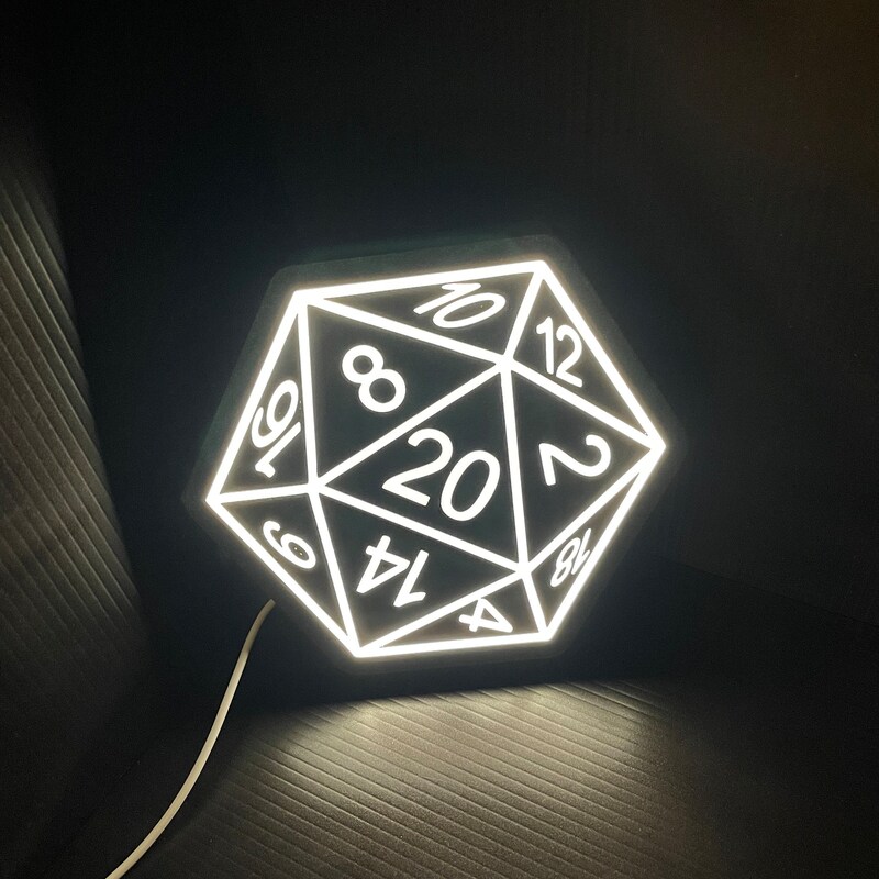 Neon Dice - Etsy