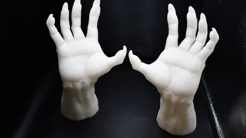 Halloween Hands Demon Hand Wall Decor Halloween Decor 3D - Etsy