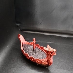 Viking Jormungandr Ship Dice Box Holder Dice, Dice Box, Dice Tower ...