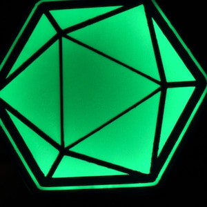 D20 Light Box | Light Box | D20 | Dungeons and Dragons | D&D | TTRPG ...