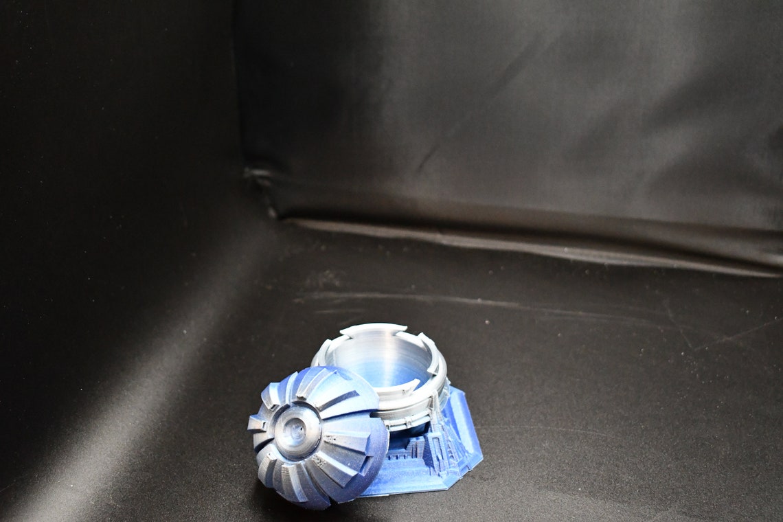 Sci-fi Hab Capsule Dice Box Holder, Dice, Dice Box, Dice Tower, Dice ...