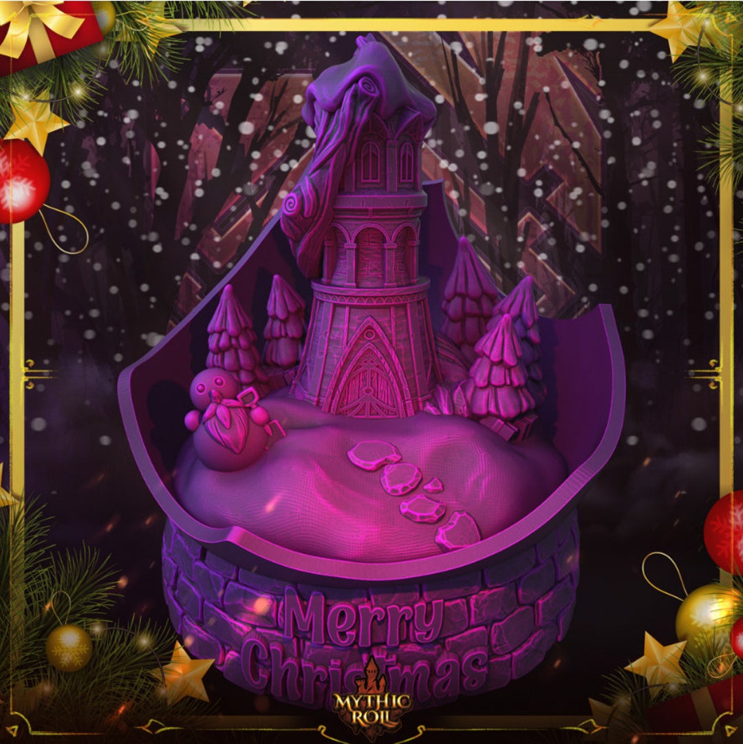 The Tree of Life Snow Globe Ornaments, Dice Tray, Dungeons and Dragons ...