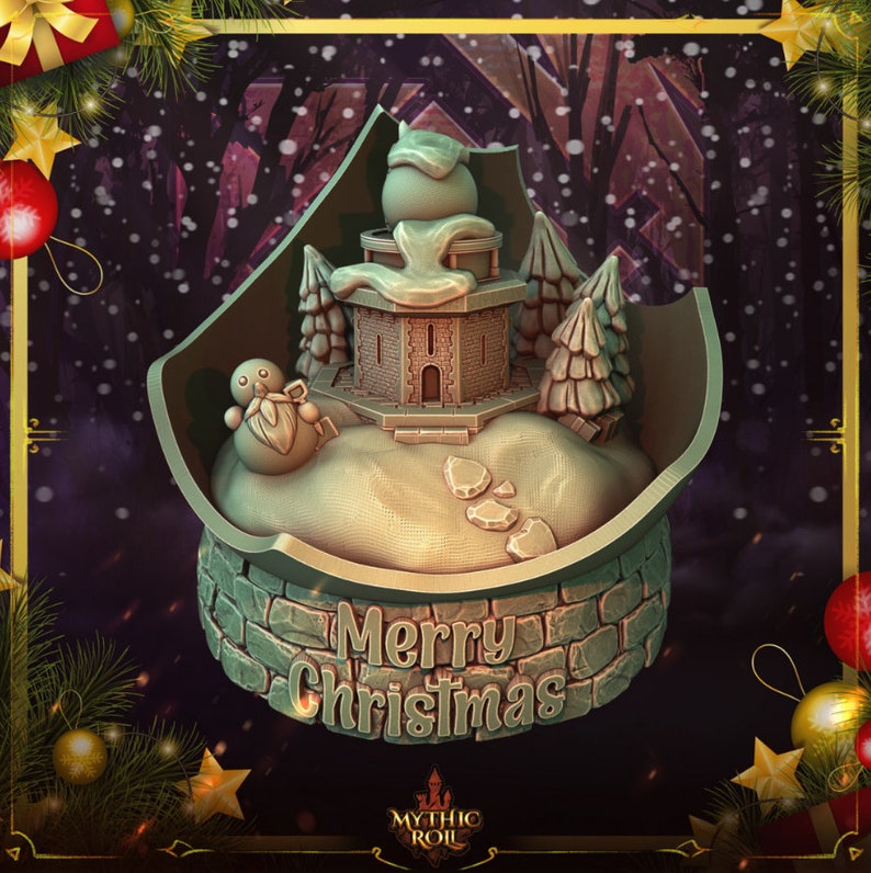 The Explorers Snow Globe Ornaments, Dice Tray, Dungeons and Dragons ...