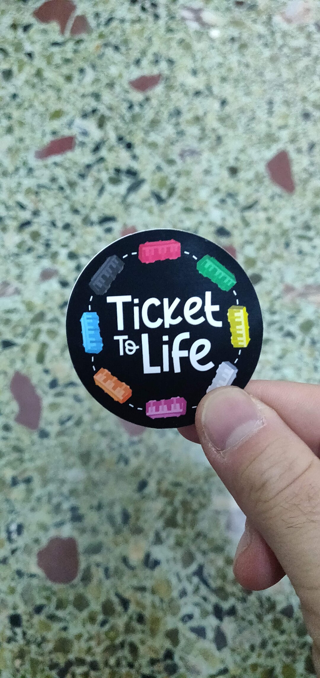 TICKET TO RIDE Inspired Sticker Ticket to Life Board Game - Etsy