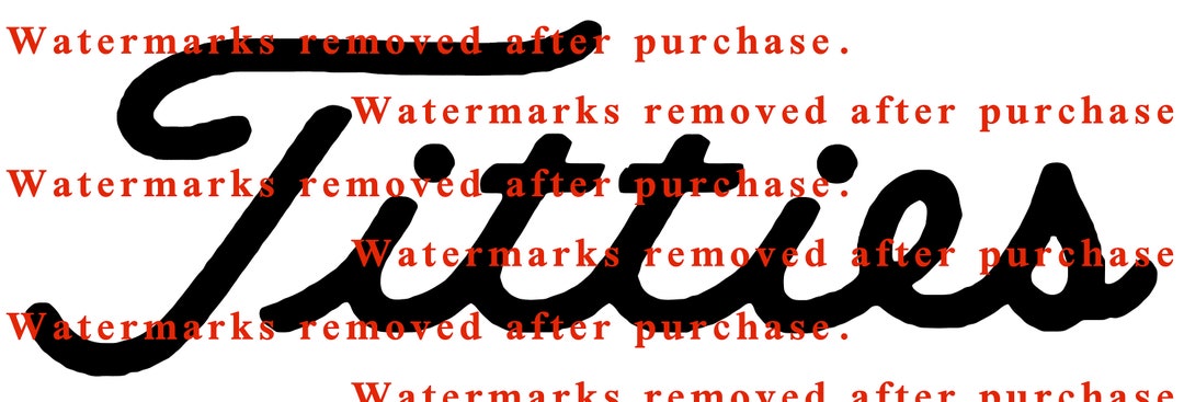 Titties Digital Download PNG, JPEG, PDF - Etsy