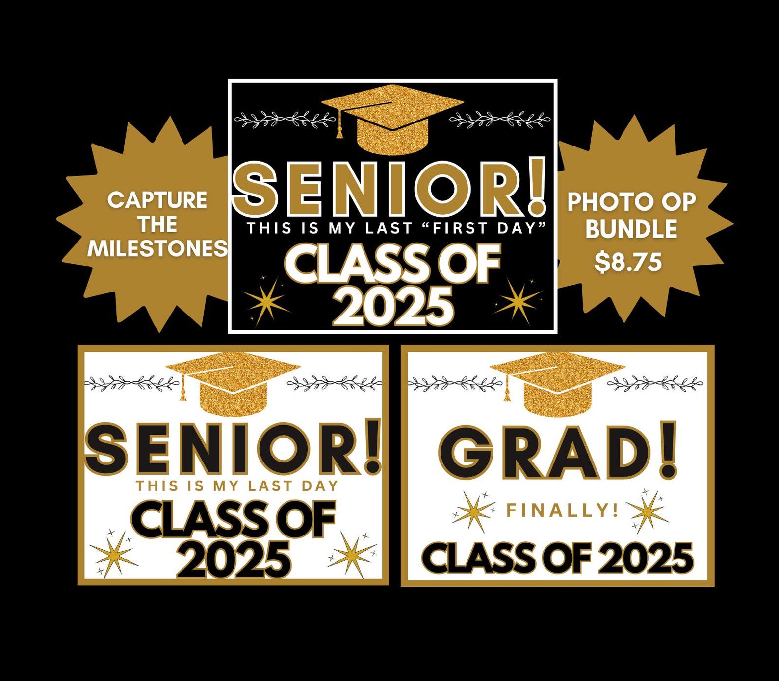 Senior 2025, Class of 2025, Senior Year Checklist, Senior Year 2025 ...