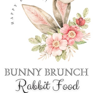 Easter Brunch Signs, Easter Brunch Buffet, Easter Decor - Etsy