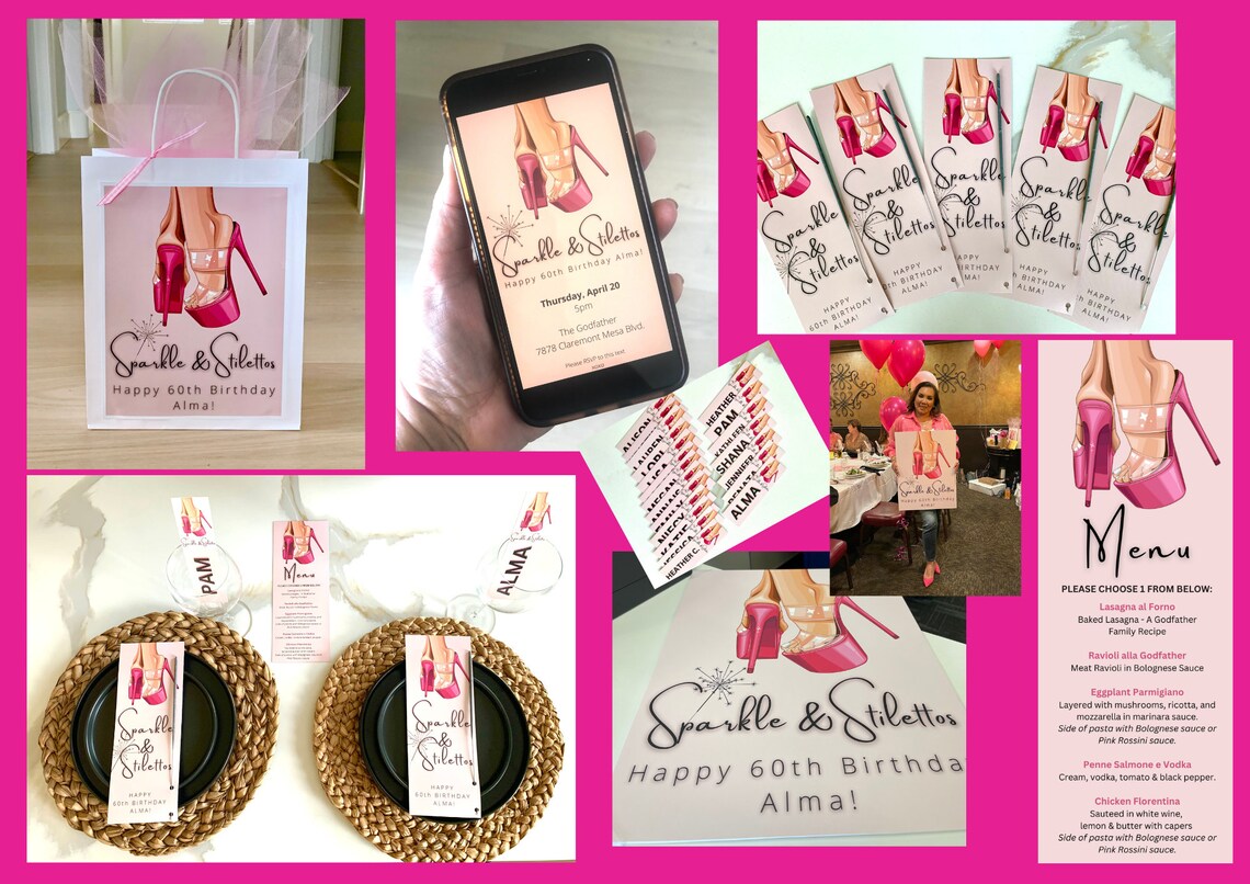 Custom Party Packages, Themed Event Signage Packages, Event Branding ...