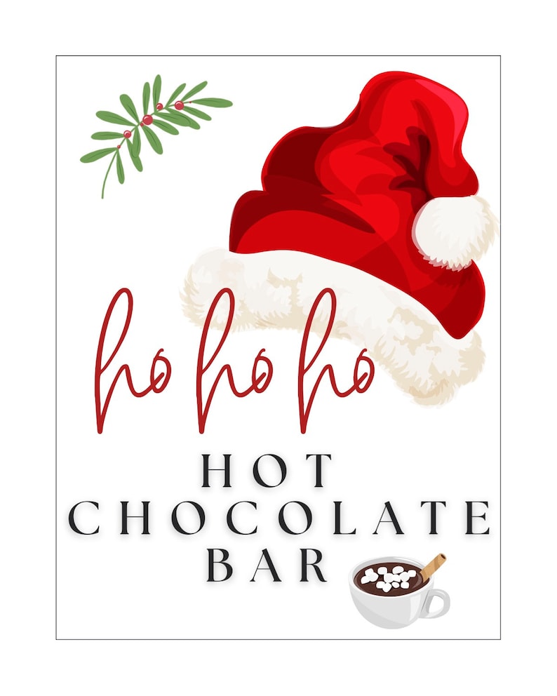 Holiday Signs - Pack of 5 Festive 8x10 Signs - Etsy Canada