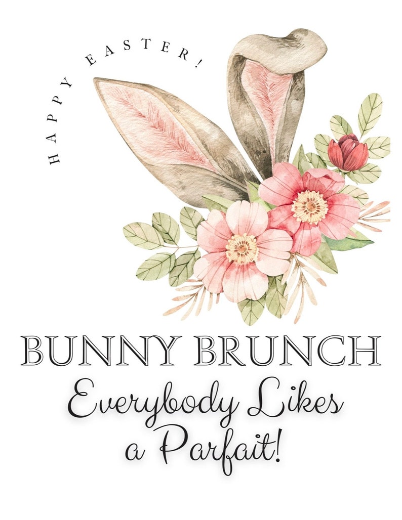 Easter Brunch Signs, Easter Brunch Buffet, Easter Decor - Etsy