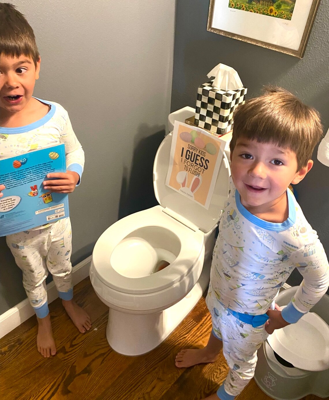 Funny Easter Prank Sign, Jelly Bean Toilet Gag (digital Download) - Etsy