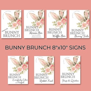 Easter Brunch Signs, Easter Brunch Buffet, Easter Decor - Etsy