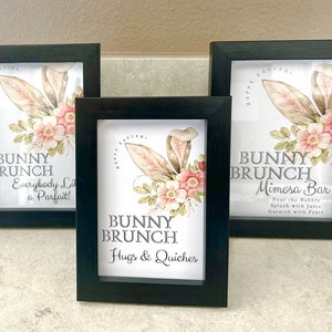 Easter Brunch Signs, Easter Brunch Buffet, Easter Decor - Etsy