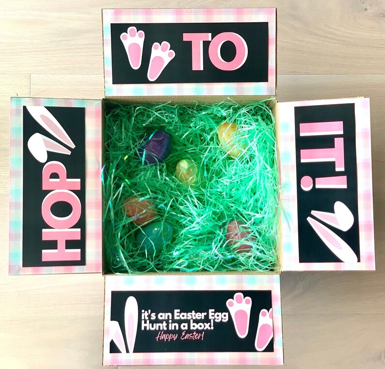 Easter Care Package, Easter Care Package Printable, Easter College Care ...