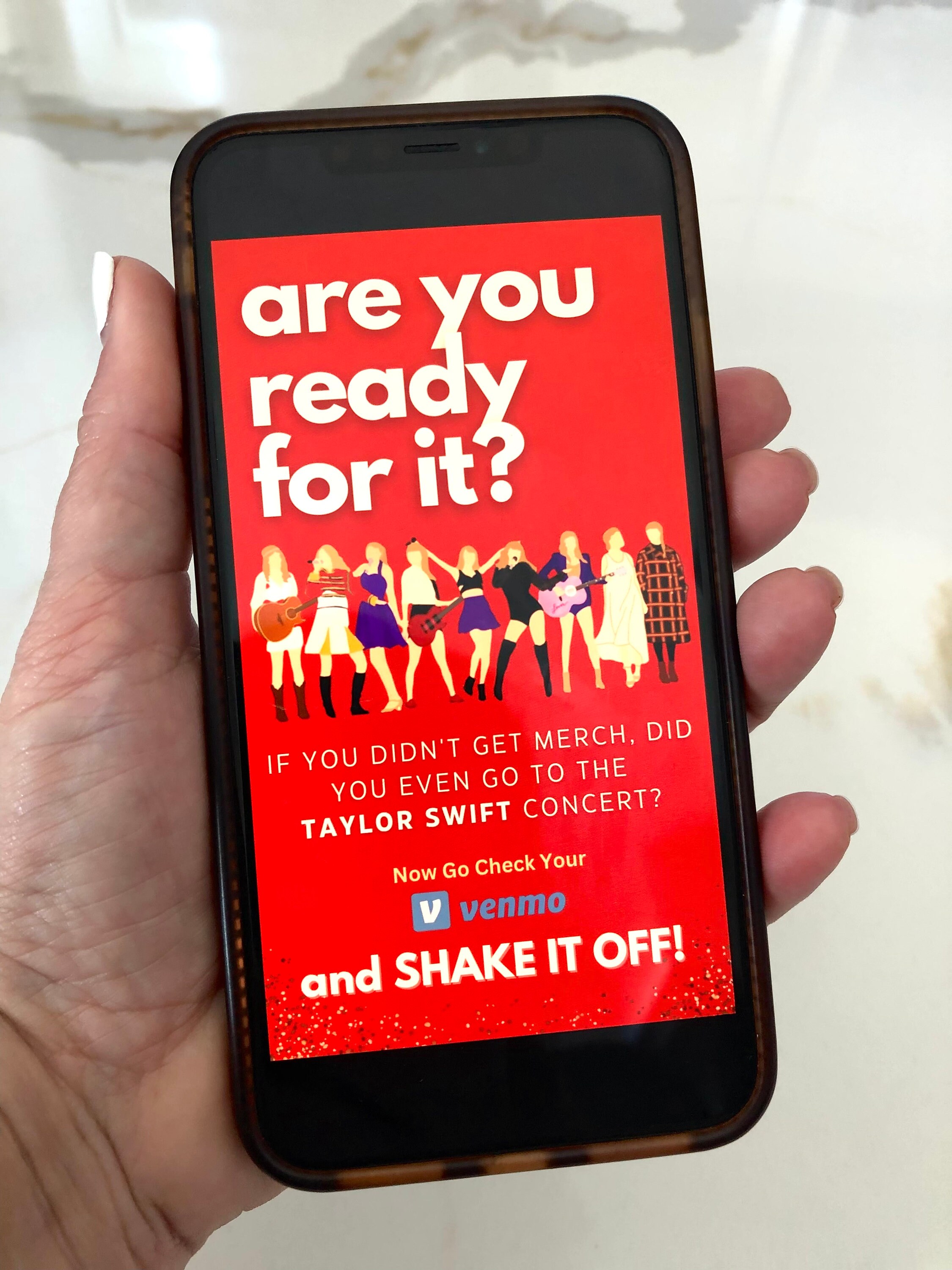 Taylor Swift Digital Card, Taylor Swift Concert Souvenirs, Eras Tour E ...