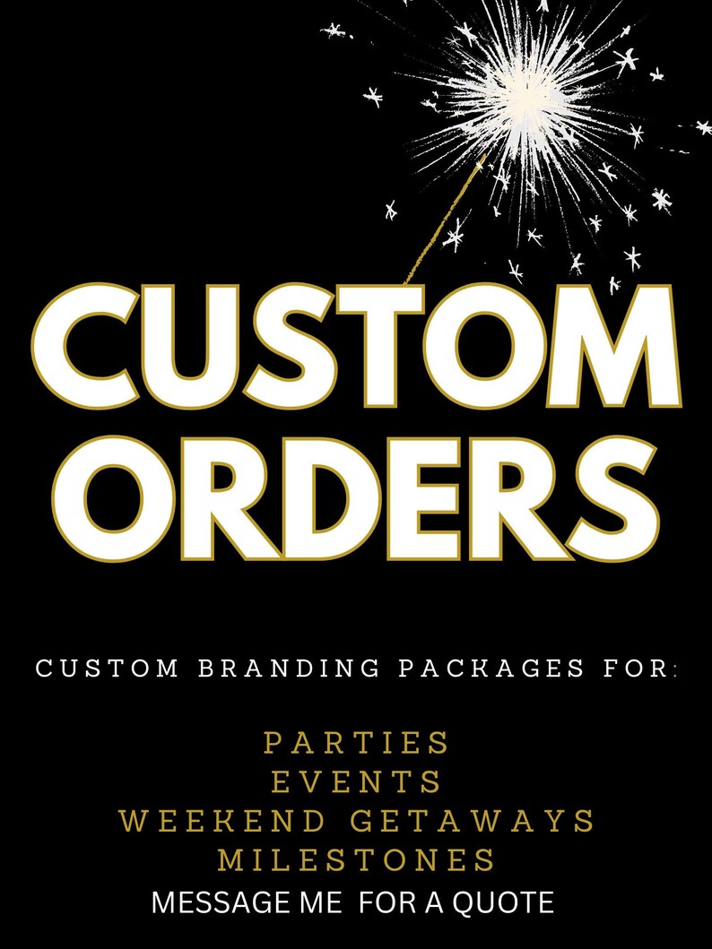 Custom Party Packages, Themed Event Signage Packages, Event Branding ...
