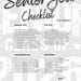 Senior Year & College Checklist Bundle (digital Printables) - Etsy