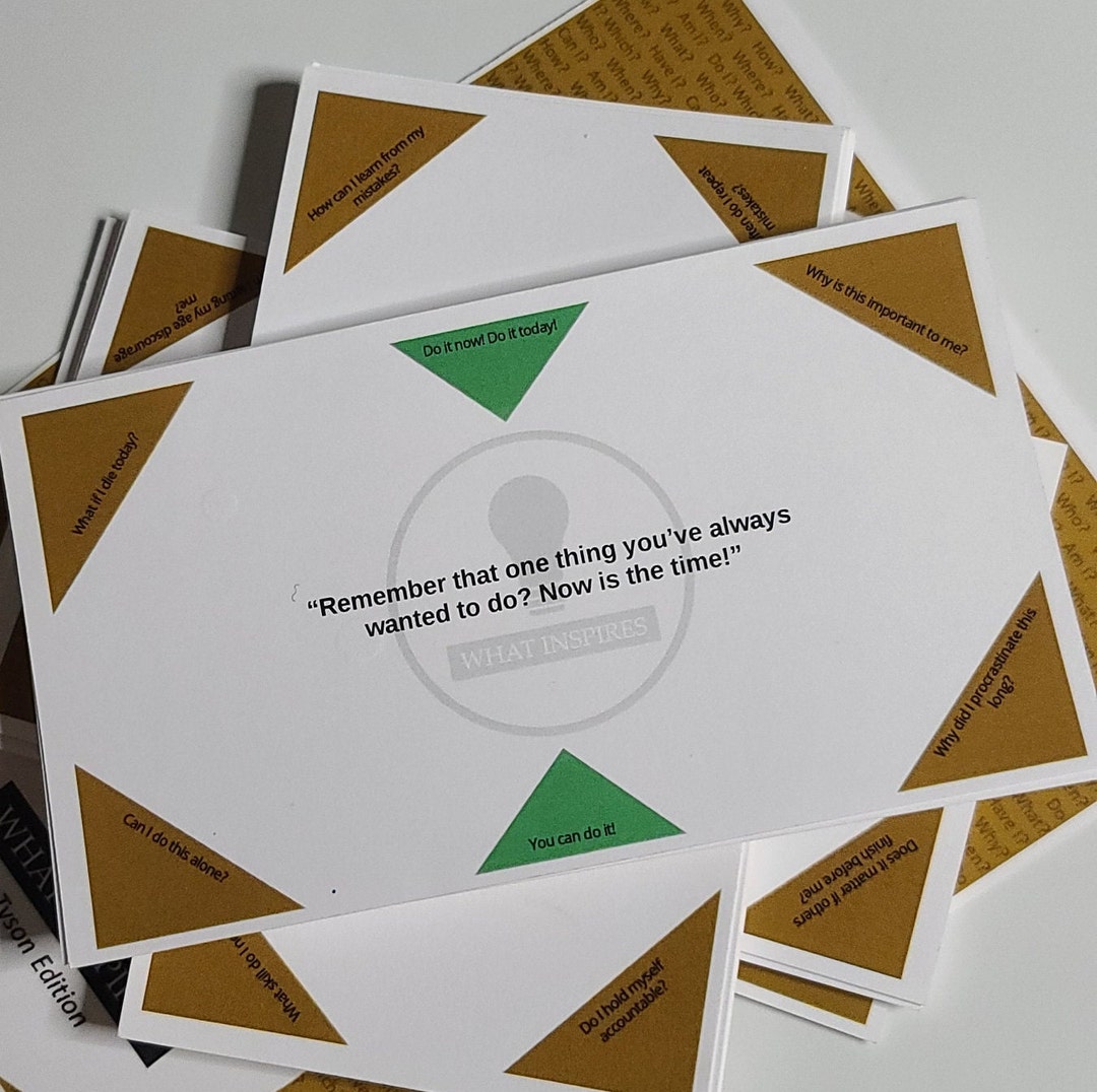 Self-reflection Cards - Etsy