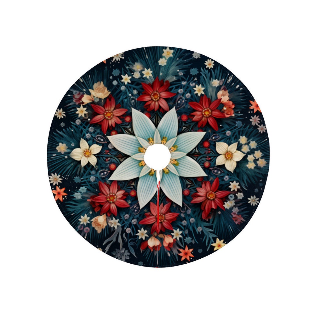 Beautiful Christmas Tree Skirt Soft, Plush Material, High Quality, Long ...