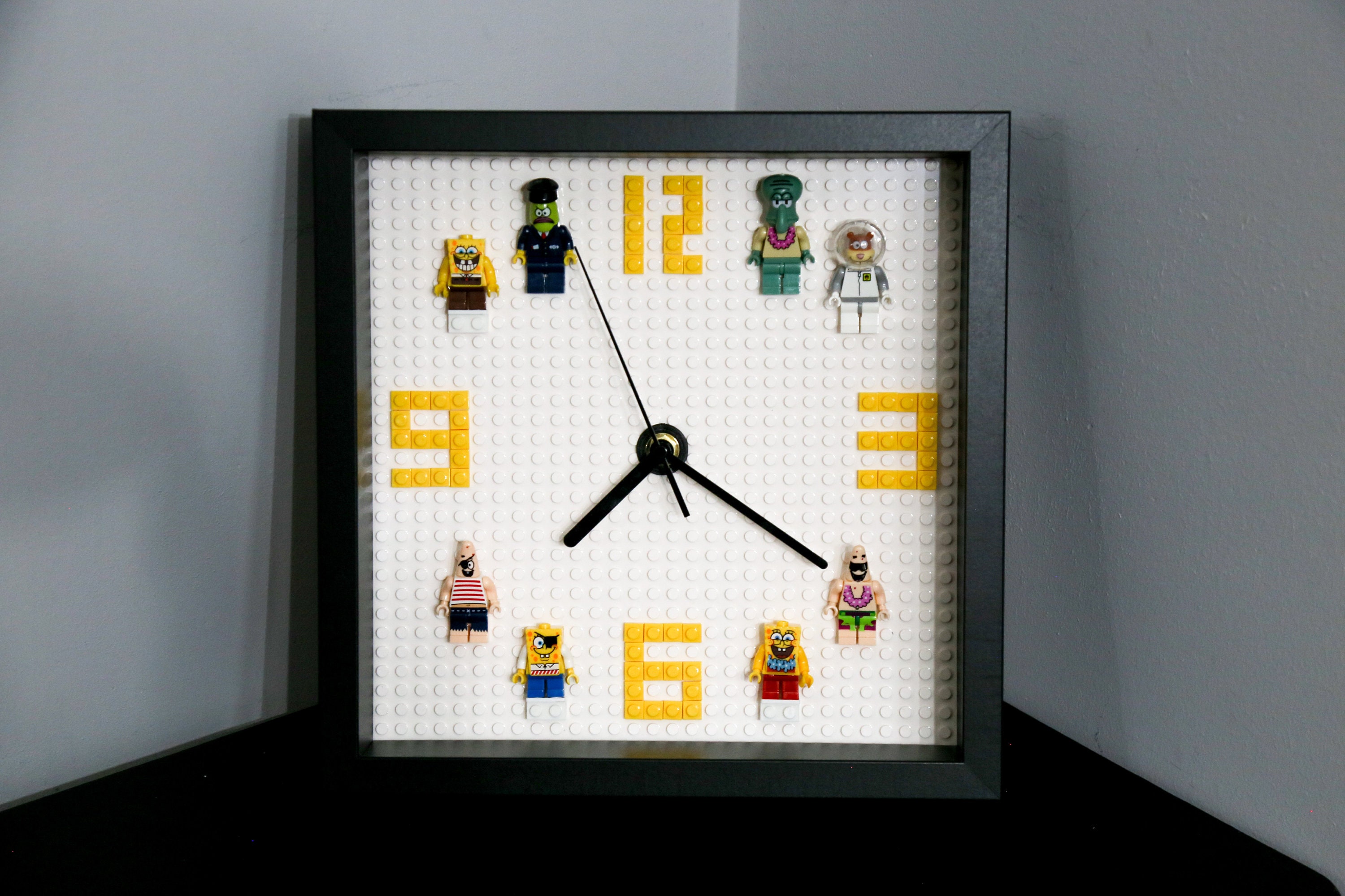 Custom Wall Clock for Kids Mini Figures Clock Children's - Etsy