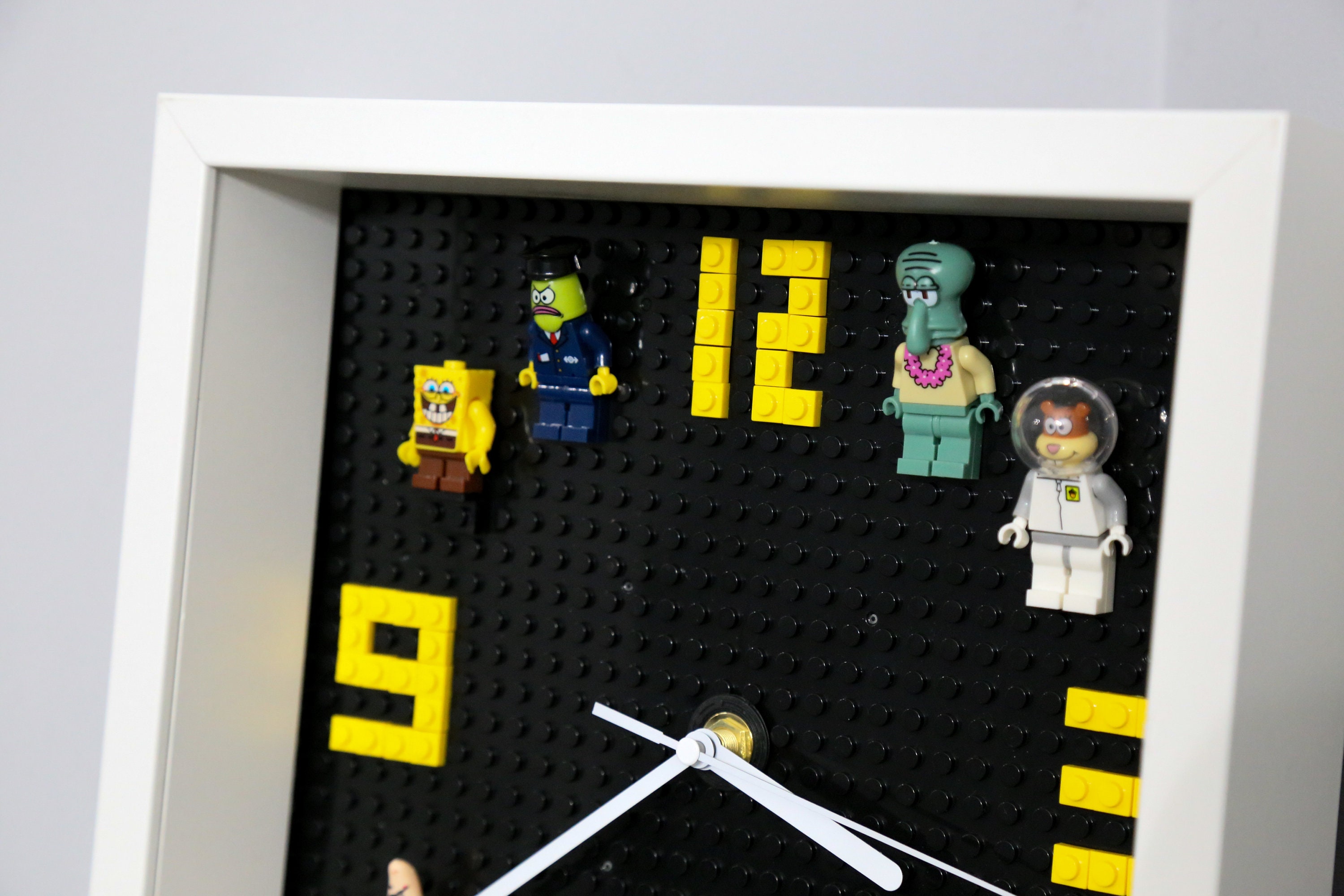 Custom Wall Clock for Kids Mini Figures Clock Children's - Etsy