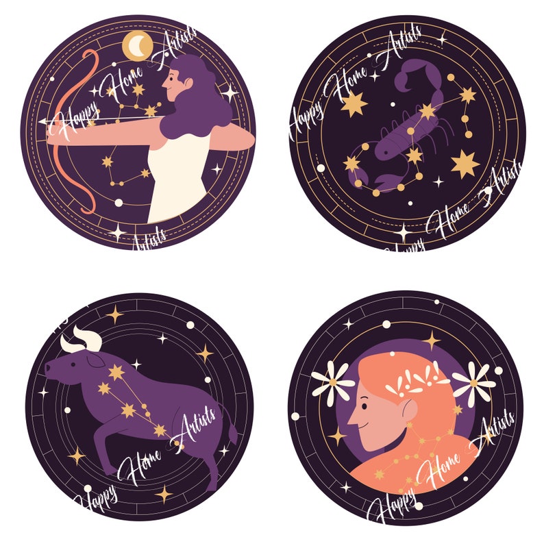 Zodiac PNG, Horoscope Design, Zodiac Signs, Zodiac Template, Horoscope ...