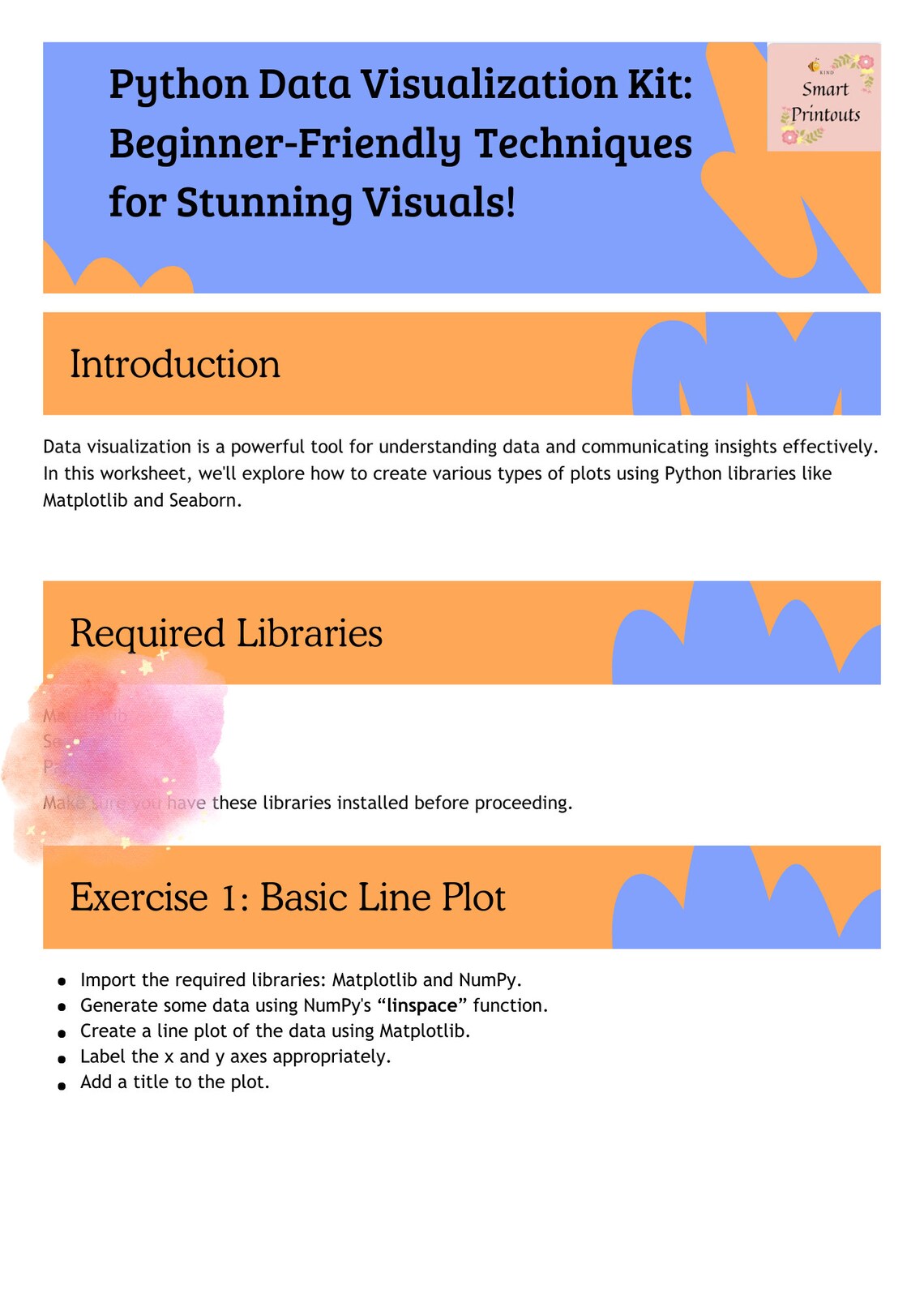 Easy Python Data Visualization Kit: Create Stunning Charts, Graphs and ...